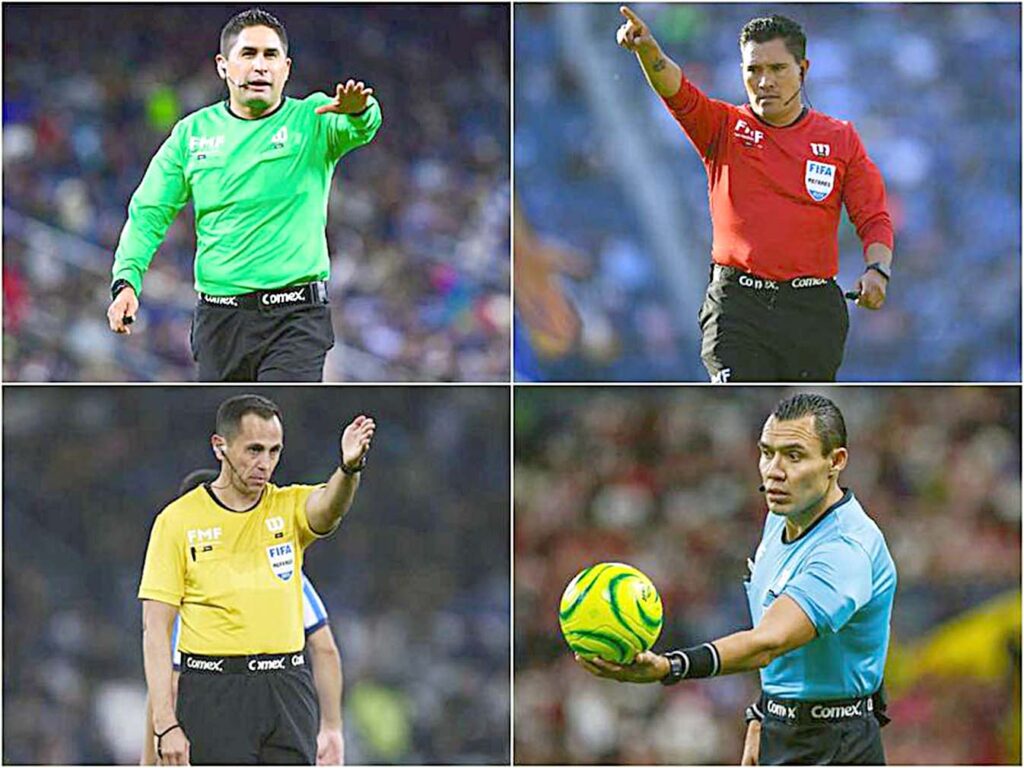 Definen árbitros para los Cuartos de Final de ida del Clausura 2024 de ...