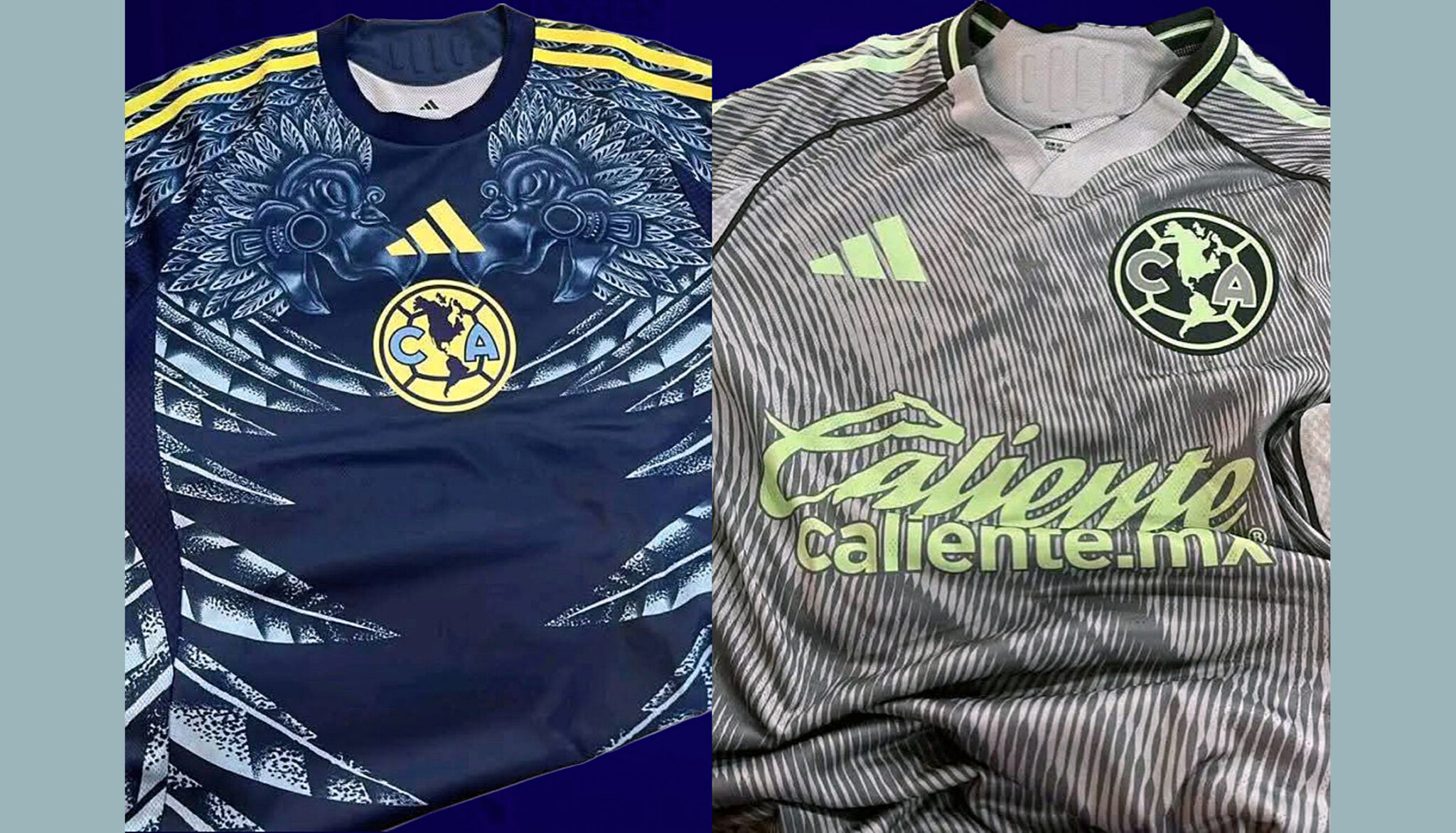 Filtran segundo y tercer uniforme del América para temporada 2025-2026